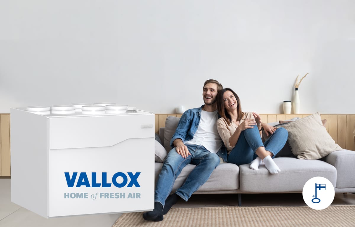 Vanhan ilmanvaihtokoneen vaihto uuteen sujuu nyt helposti ja nopeasti